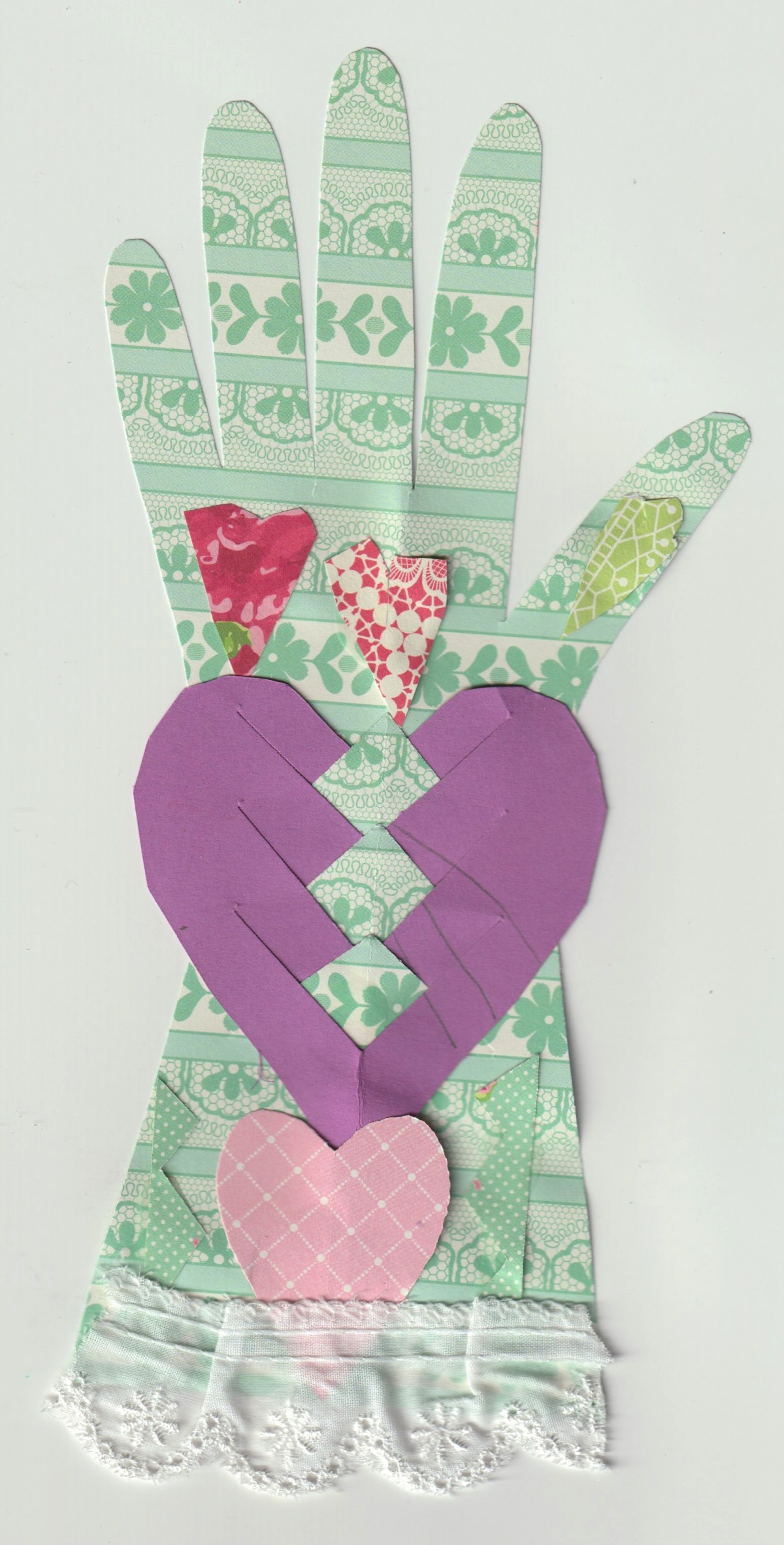 "Heart in Hand" Scherenschnitte Love Notes - Brookeside Montessori ...