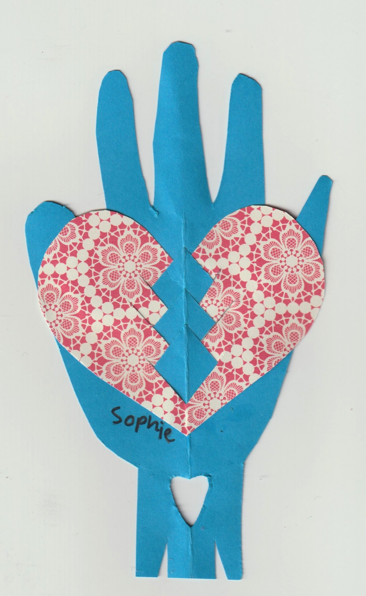 "Heart in Hand" Scherenschnitte Love Notes - Brookeside Montessori ...