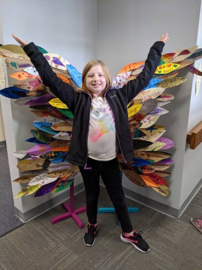 Fly - Collaborative Art Installation - Brookeside Montessori School in ...