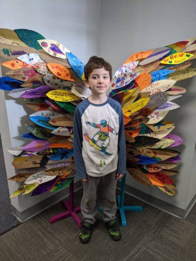 Fly - Collaborative Art Installation - Brookeside Montessori School in ...